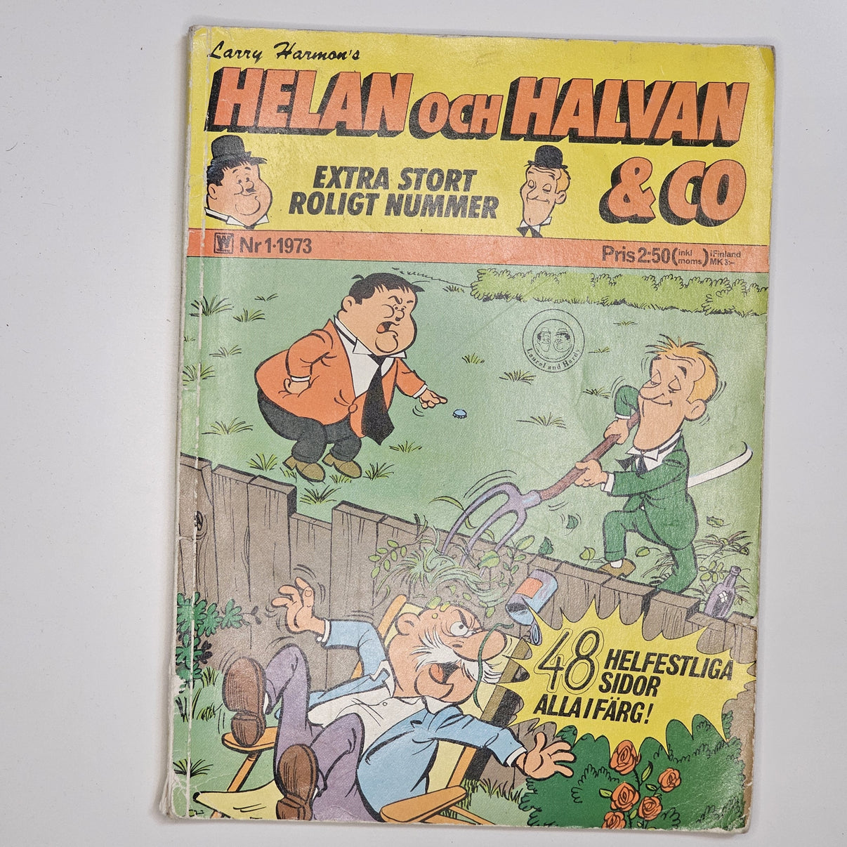 Helan Och Halvan & Co Nr 1 1973 #VG# – Comic kingdoms